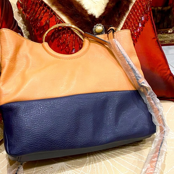 LC Lauren Conrad | Bags | Brand New Purse By Lc Laura Conrad Two Tone ...